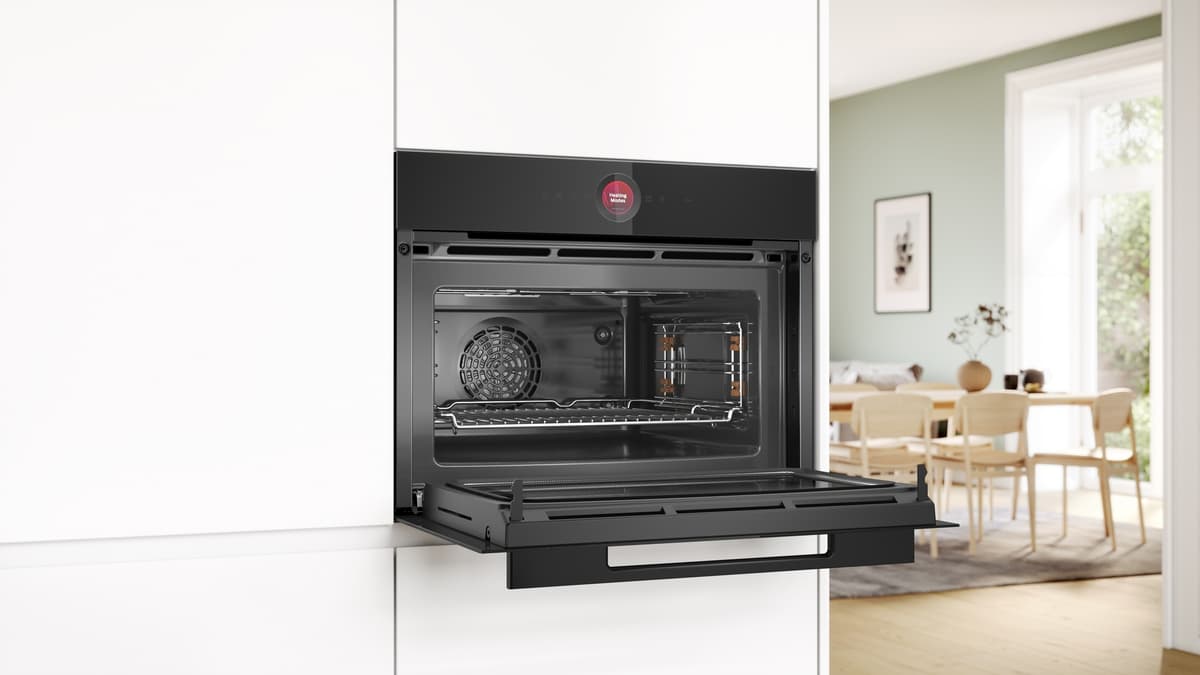 Bosch Ovn med Mikrobølgefunksjon CMG9241B1 (Svart) - Elkjøp