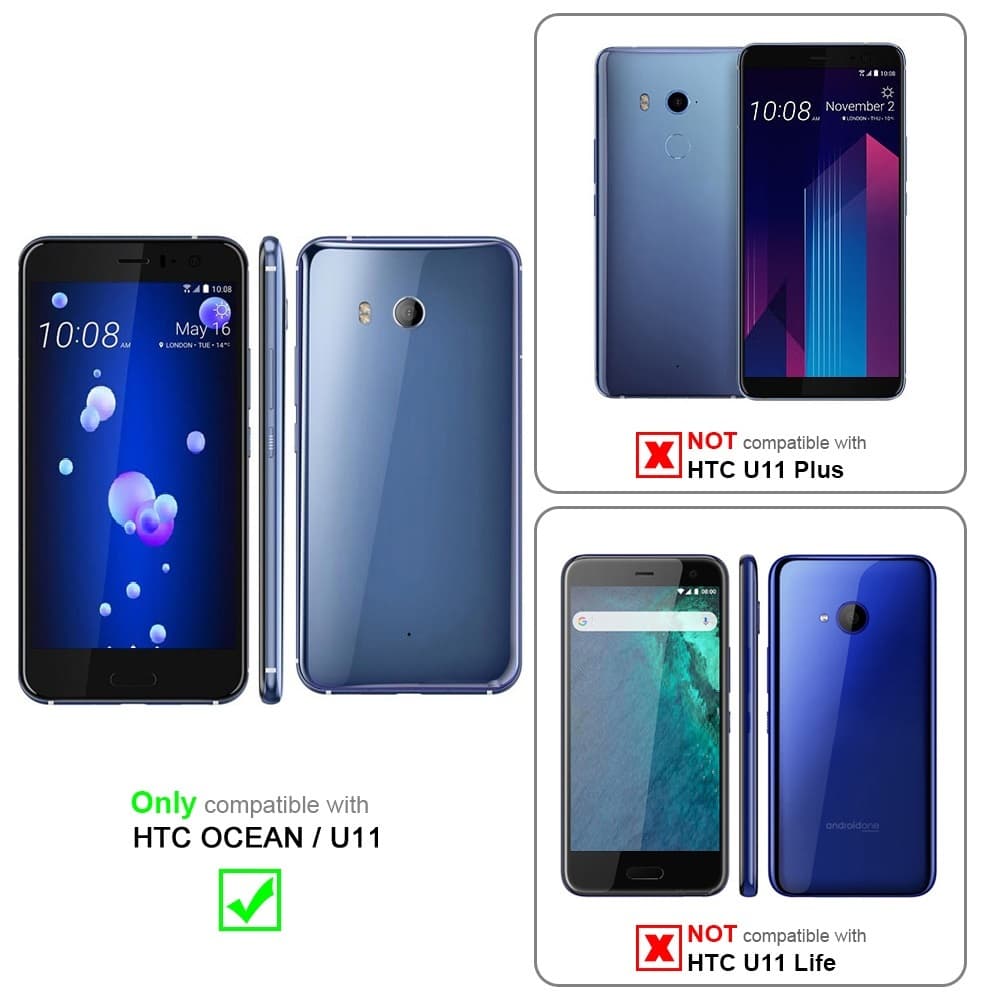 HTC OCEAN / U11 Deksel med Halskjede (brun) - Elkjøp | Elkjøp