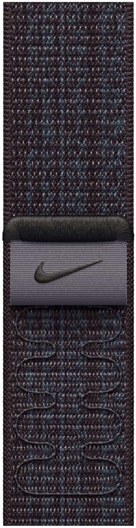 Apple 45mm Nike Sport Loop (sort/blå) - Elkjøp