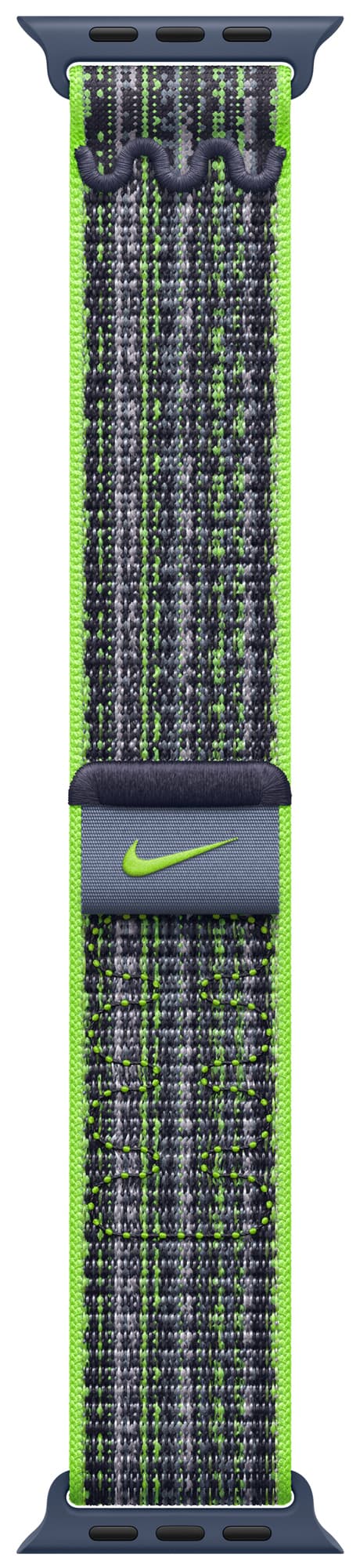 Apple 45mm Nike Sport Loop (Bright Green/Blå) - Elkjøp