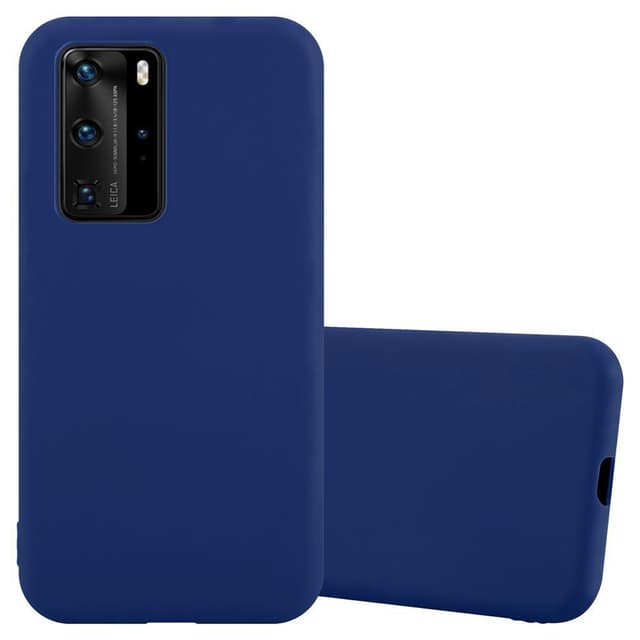 Huawei P40 PRO / P40 PRO+ silikondeksel cover (blå) - Elkjøp