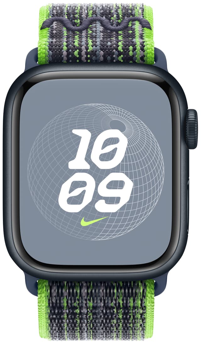 Apple Watch 41mm Nike Sport loop (bright green) M/L - Elgiganten