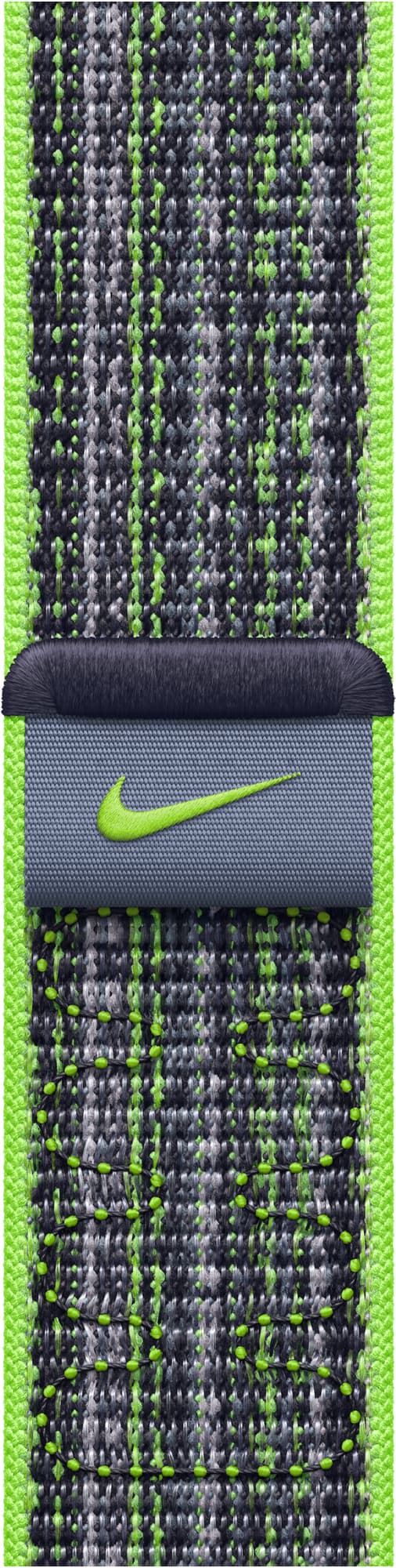 Apple 45mm Nike Sport Loop (Bright Green/Blå) - Elkjøp