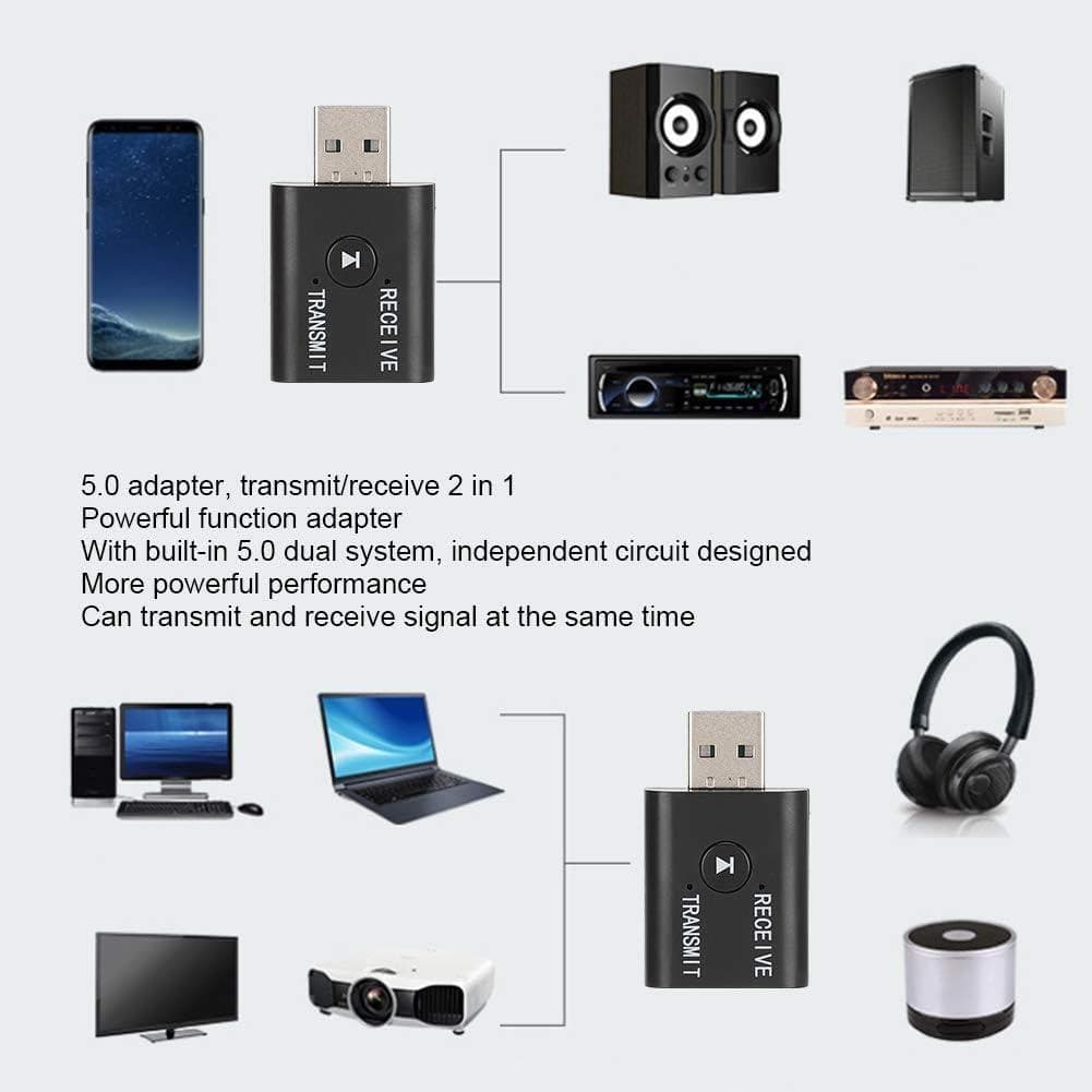 NÖRDIC USB Bluetooth 5.0 sender og mottaker - Elkjøp