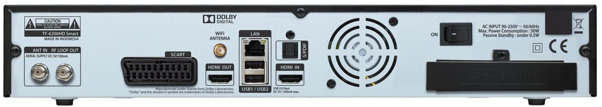 Topfield HD PVR Set-Top-Box TF-6200 - Gigantti verkkokauppa