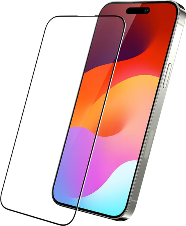 Sandstrøm iPhone 15 Pro Max Curved Glass skjermbeskytter - Elkjøp
