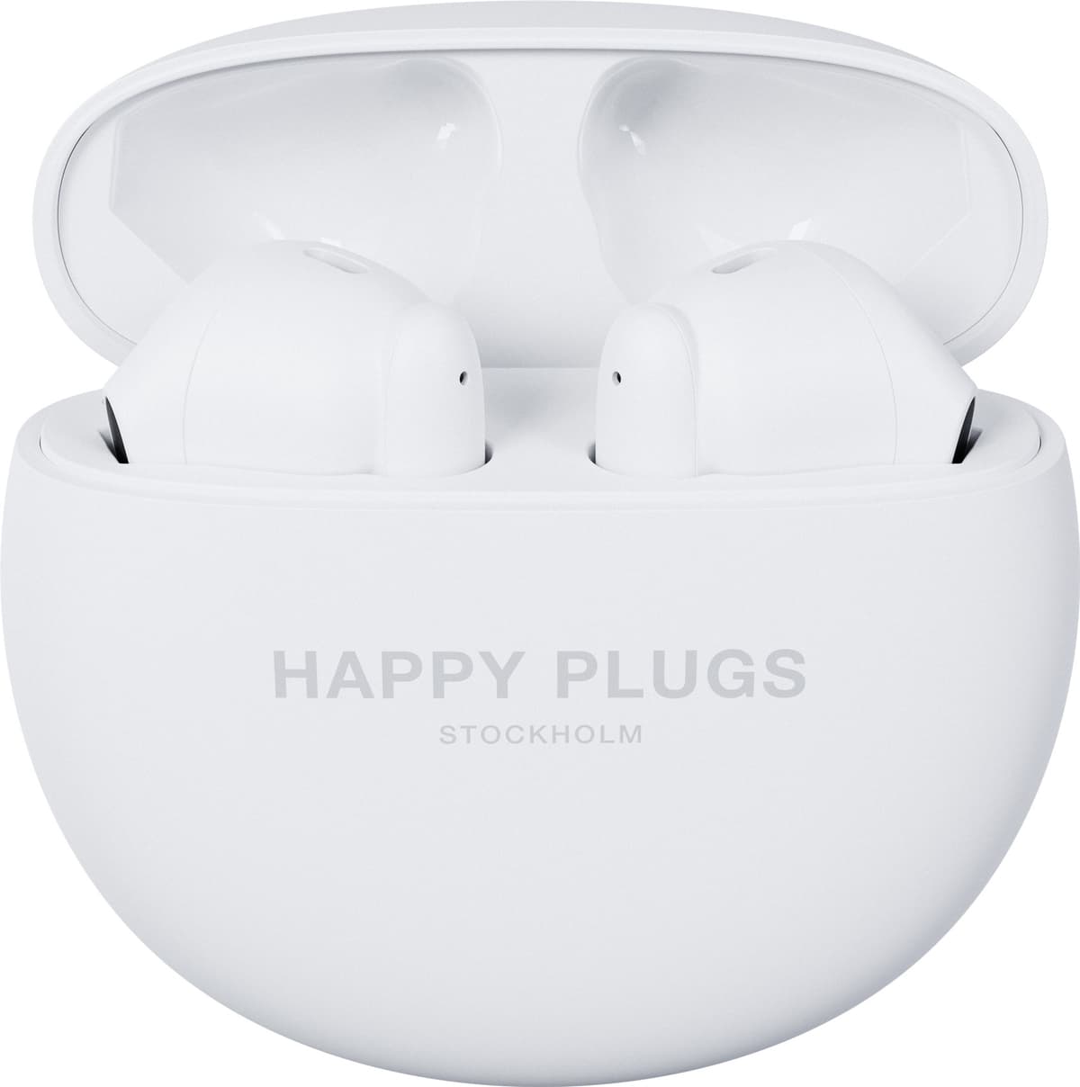 Happy Plugs Joy Lite true wireless in-ear hörlurar (vit) - Elgiganten ...