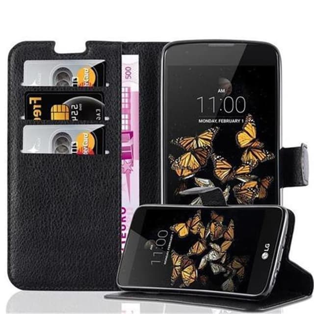 LG K8 2016 lommebokdeksel etui (svart) - Elkjøp | Elkjøp