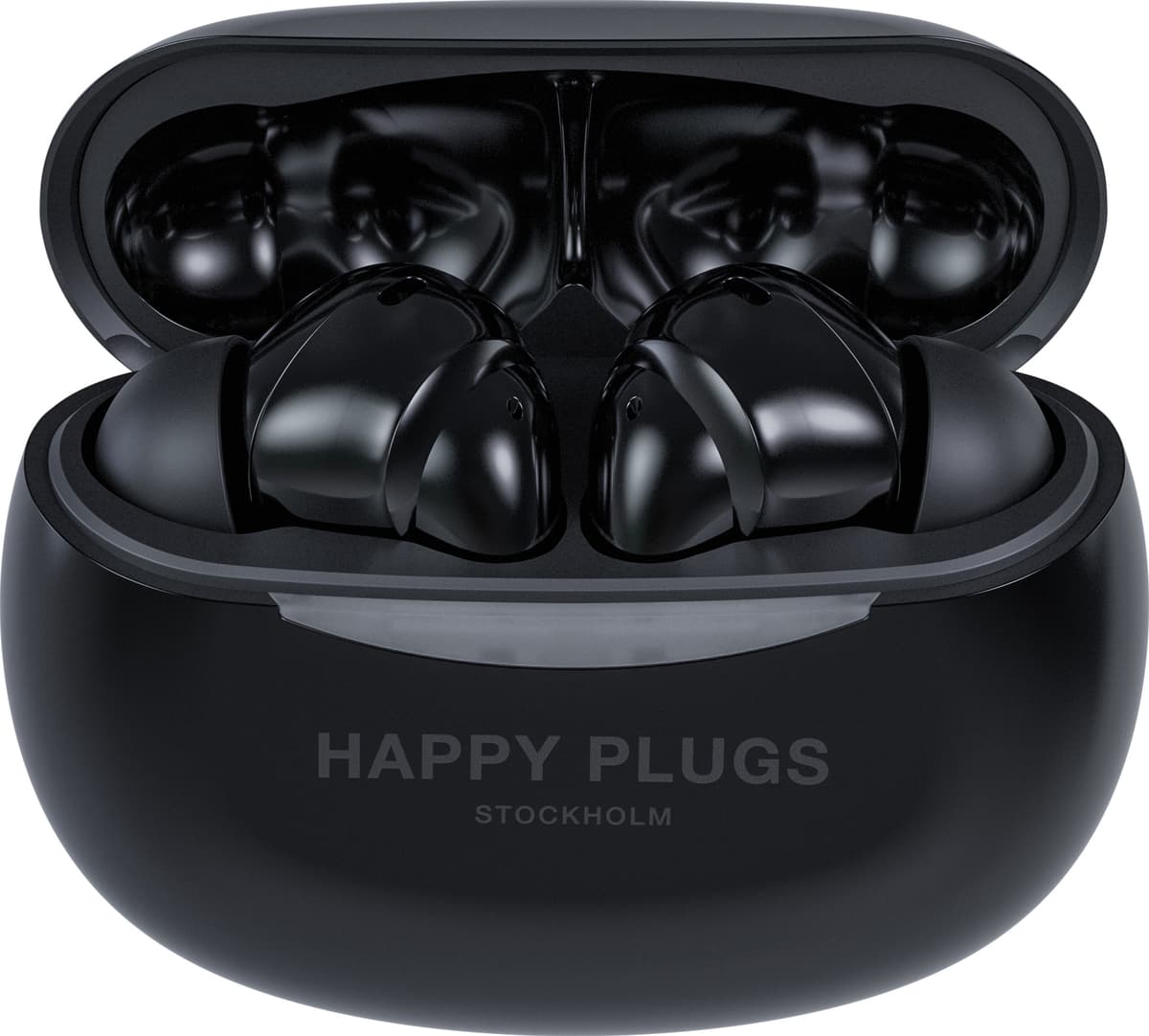 Happy Plugs Joy Pro helt trådløse in-ear hodetelefoner (sort) - Elkjøp