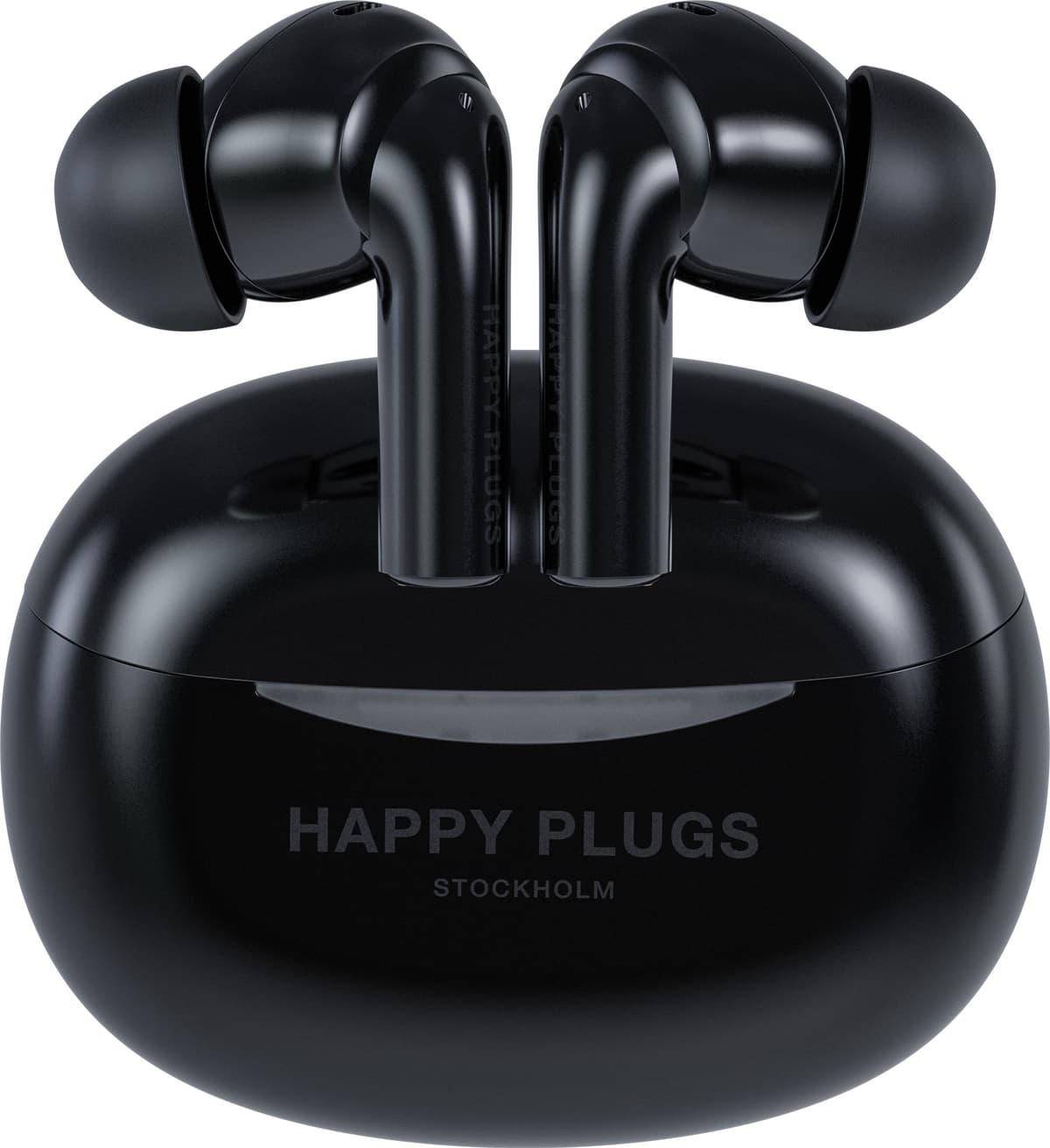 Happy Plugs Joy Pro helt trådløse in-ear hodetelefoner (sort) - Elkjøp