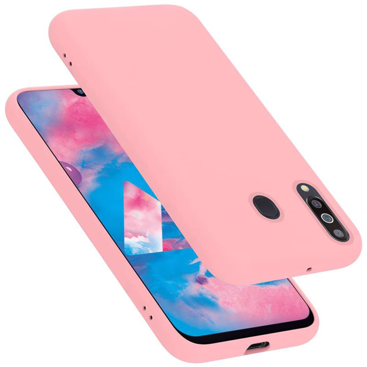 Samsung Galaxy M30 / A40s Skal Fodral Case (Rosa) - Elgiganten