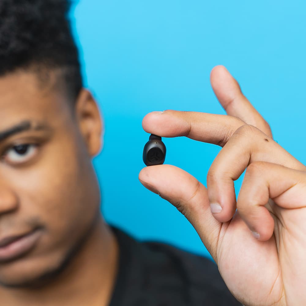 JLab Jbuds Mini helt trådløse in-ear hodetelefoner (sort) - Elkjøp