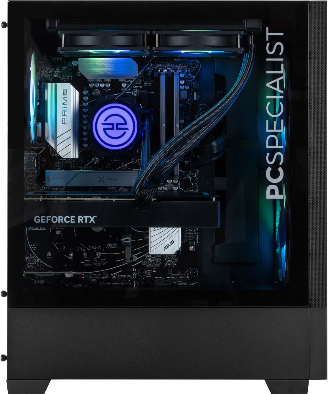 PCSpecialist Prime 330 i7-13F/16/1024/4070 stasjonær gaming-PC - Elkjøp