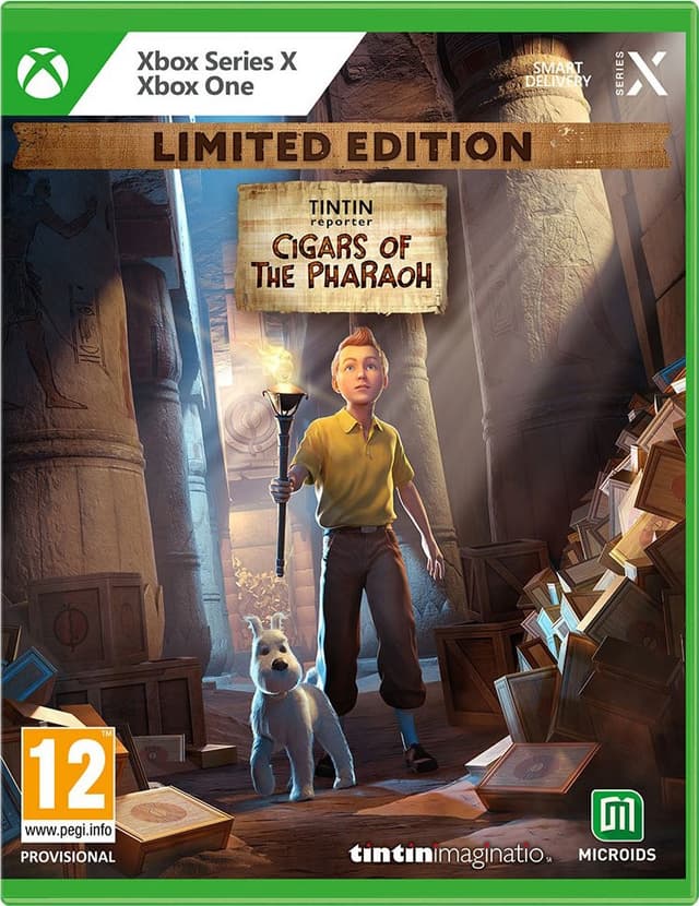 Tintin Reporter: Cigars of the Pharaoh-Limited Edition (Xbox Series X ...
