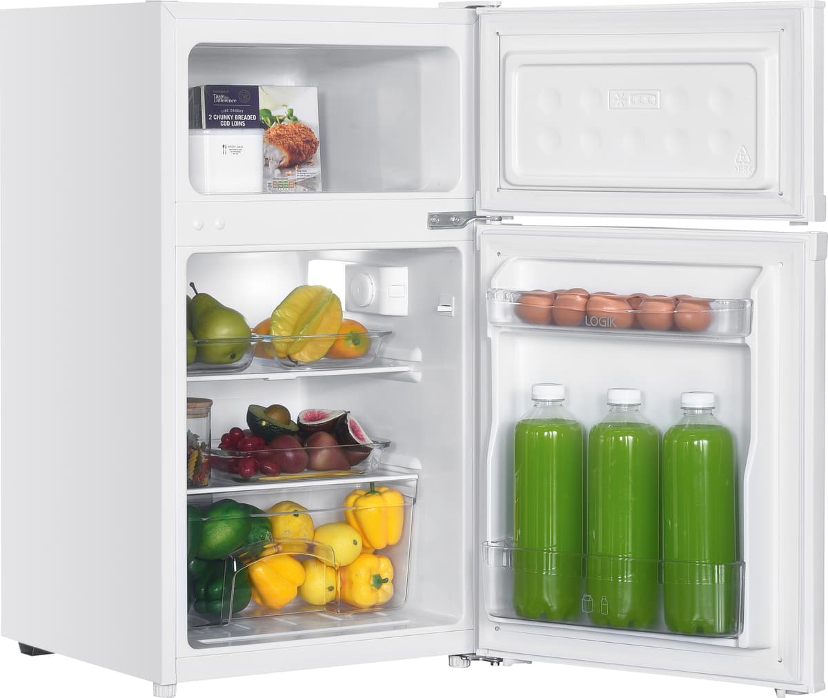 Logik Kyl/Frys LDD85W23E (vit) - Elgiganten - Elgiganten