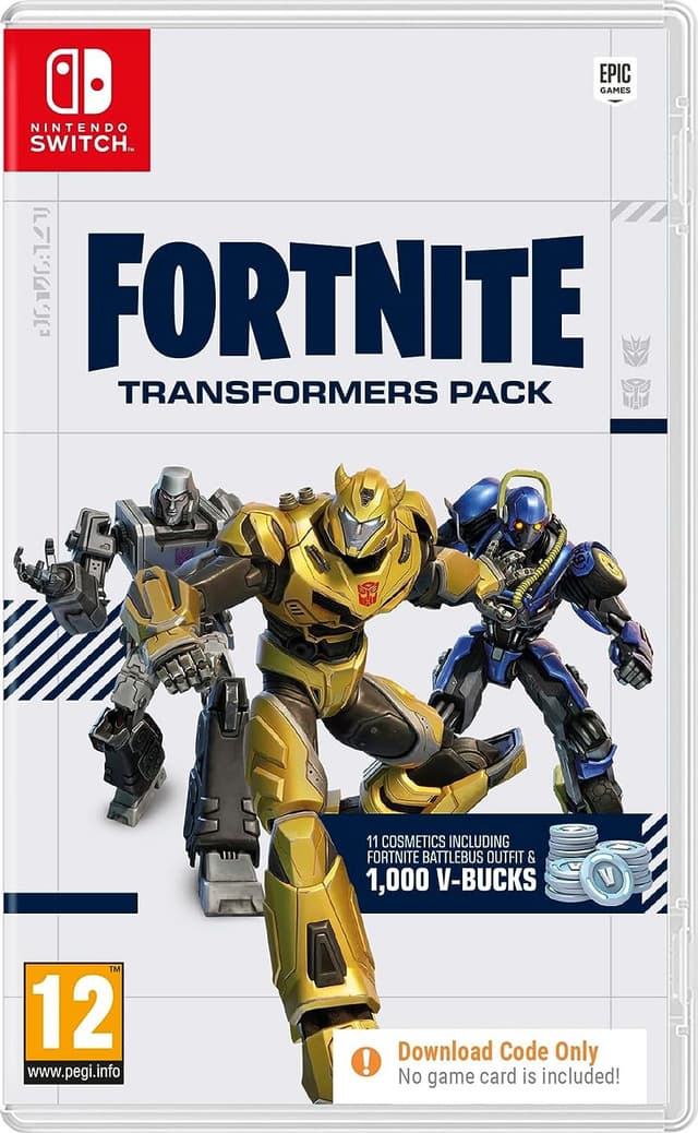 Fortnite: Transformers Pack lisäsisältö (Switch) - Gigantti verkkokauppa
