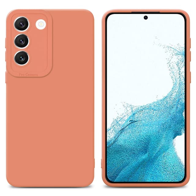 Skal Samsung Galaxy S22 Fodral Case (Orange) - Elgiganten
