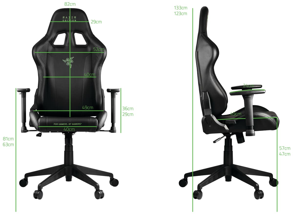 Razer Tarok Essentials gaming stol | Elgiganten