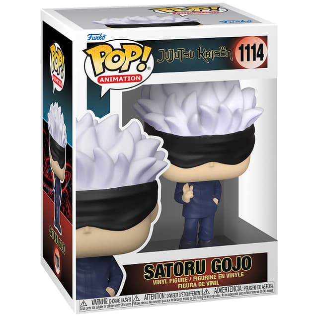 Funko Pop! Vinyl Jujutsu Kaisen Satoru Gojo-figur | Elgiganten | Elgiganten