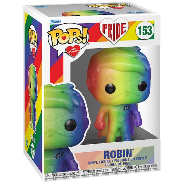 Funko Pop! Vinyl DC Pride Robin figuuri - Gigantti