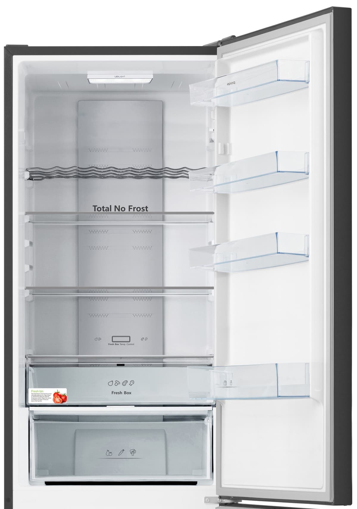Epoq kyl/frys EBF200DI23D (svart) - Elgiganten