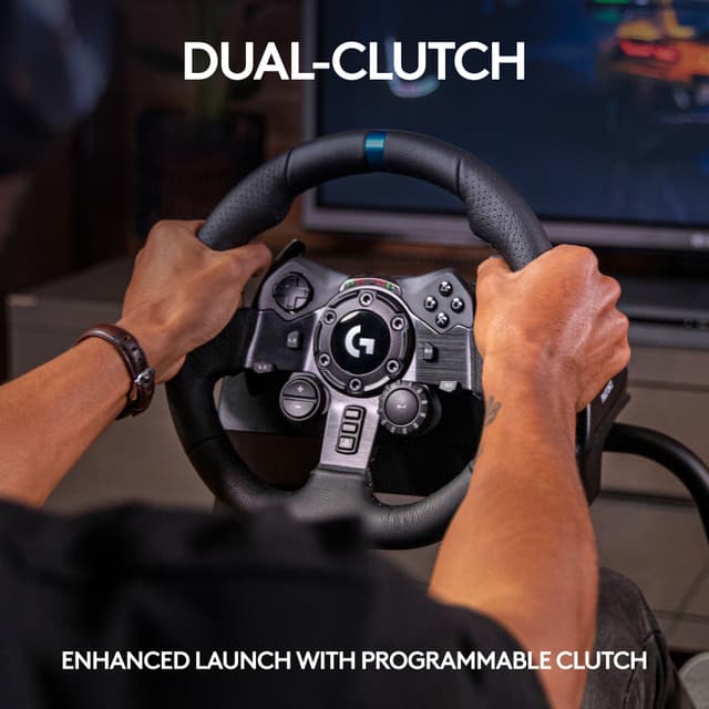 Logitech G923 Logitech G923 PC/PlayStation racingratt - Elkjøp | Elkjøp
