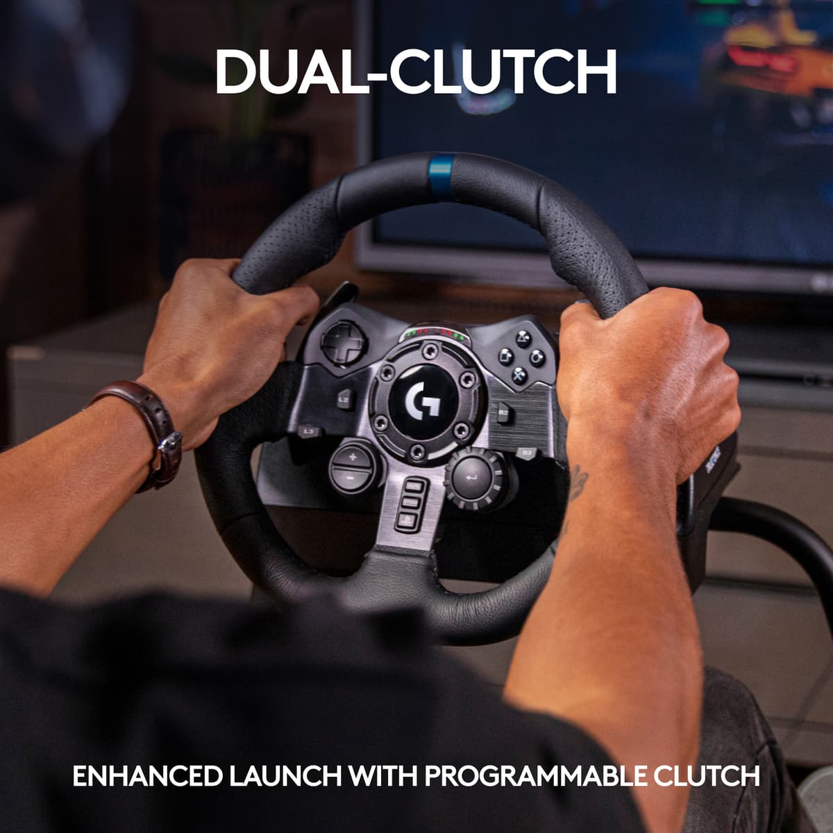 Logitech G923 PC/PlayStation racingratt - Elgiganten - Elgiganten