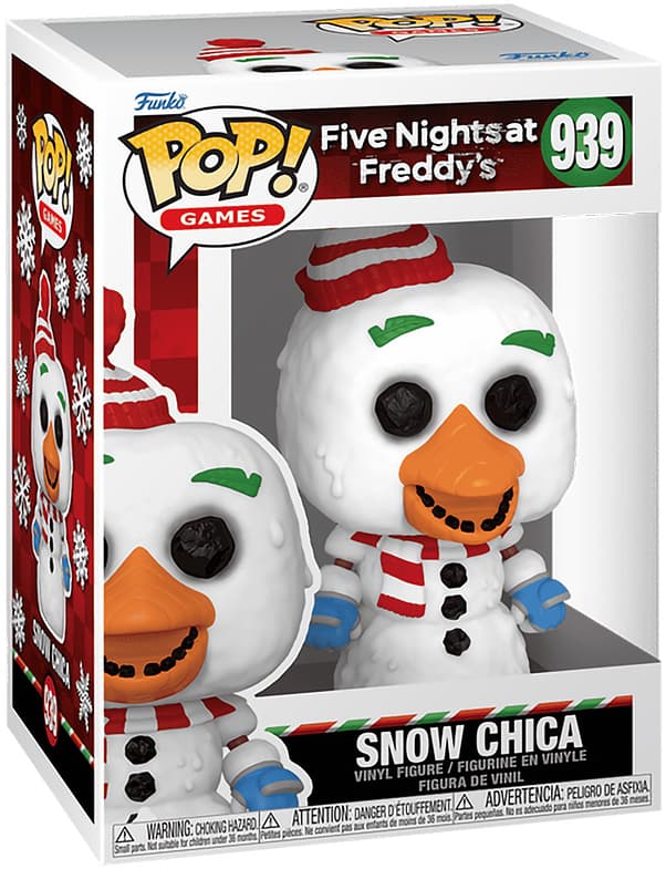 Funko Pop! Vinyl FNAF Holiday Snow Chica figur - Elkjøp | Elkjøp
