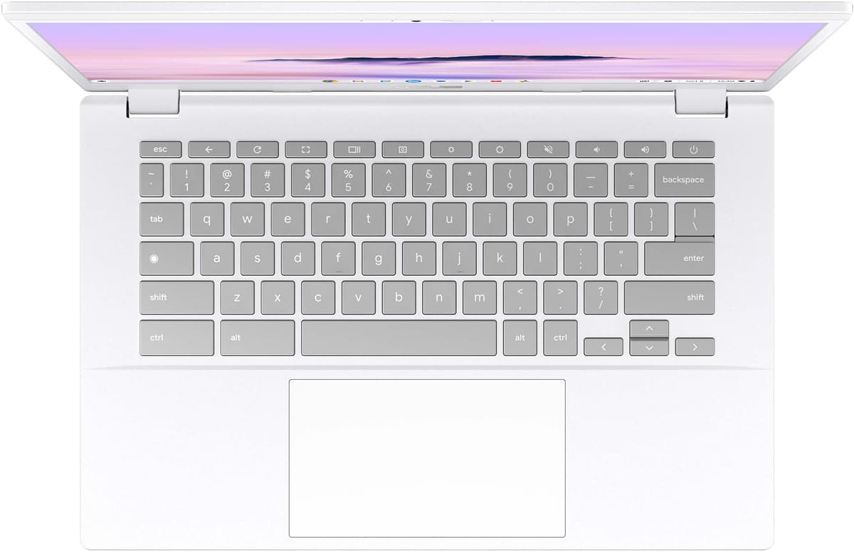 Asus Chromebook Plus CX3402CBA i5/8/128 14" bærbar PC (hvit) - Elkjøp ...