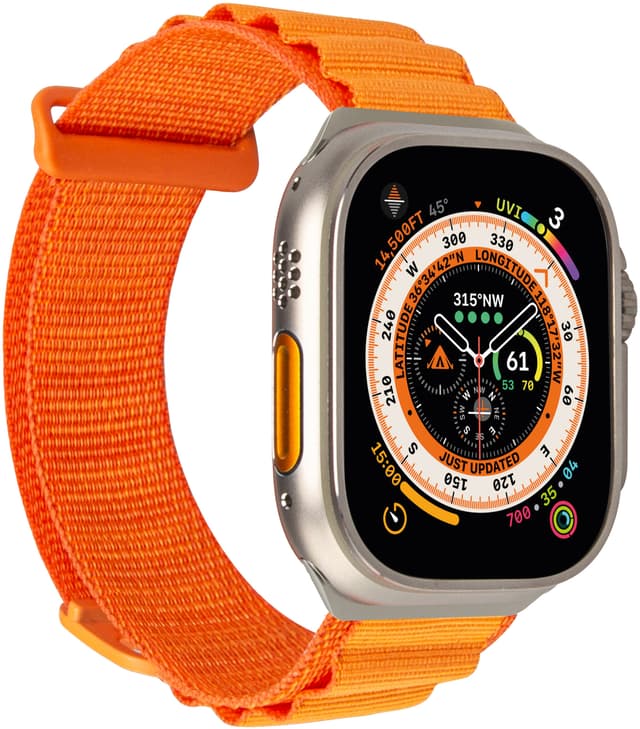 Puro Apple Watch Extreme-rem 42-49mm (orange) | Elgiganten