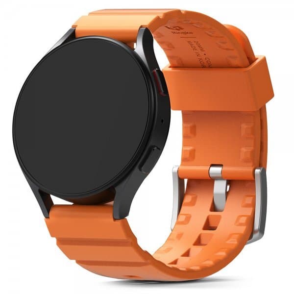 Ringke Samsung Galaxy Watch 20mm Armband Rubber One Bold Band Orange ...