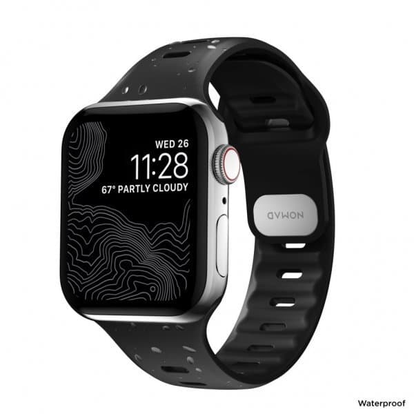NOMAD Apple Watch 42/44/45mm/Apple Watch Ultra Armband Sport Slim Band ...