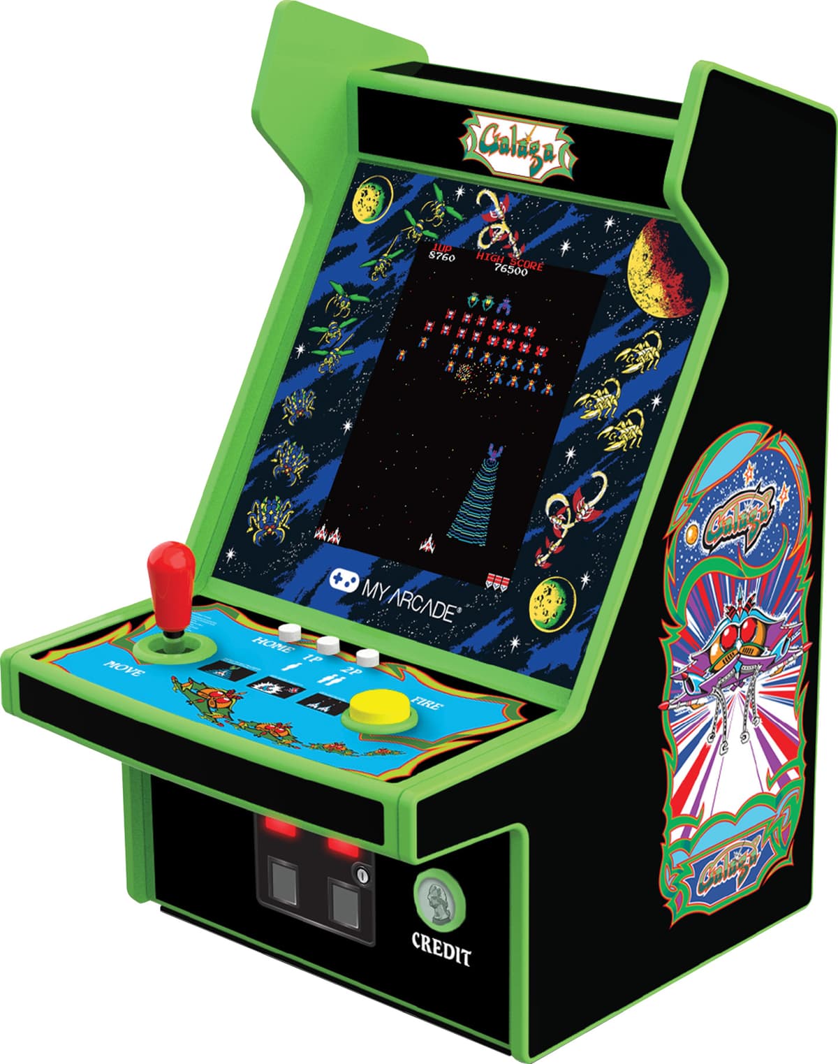 My Arcade Micro Player Pro 6,7” Galaga 2i1 retro spillkonsoll - Elkjøp