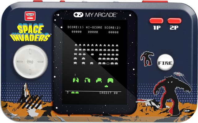 My Arcade Pocket Player Pro Space Invaders håndholdt konsol ...