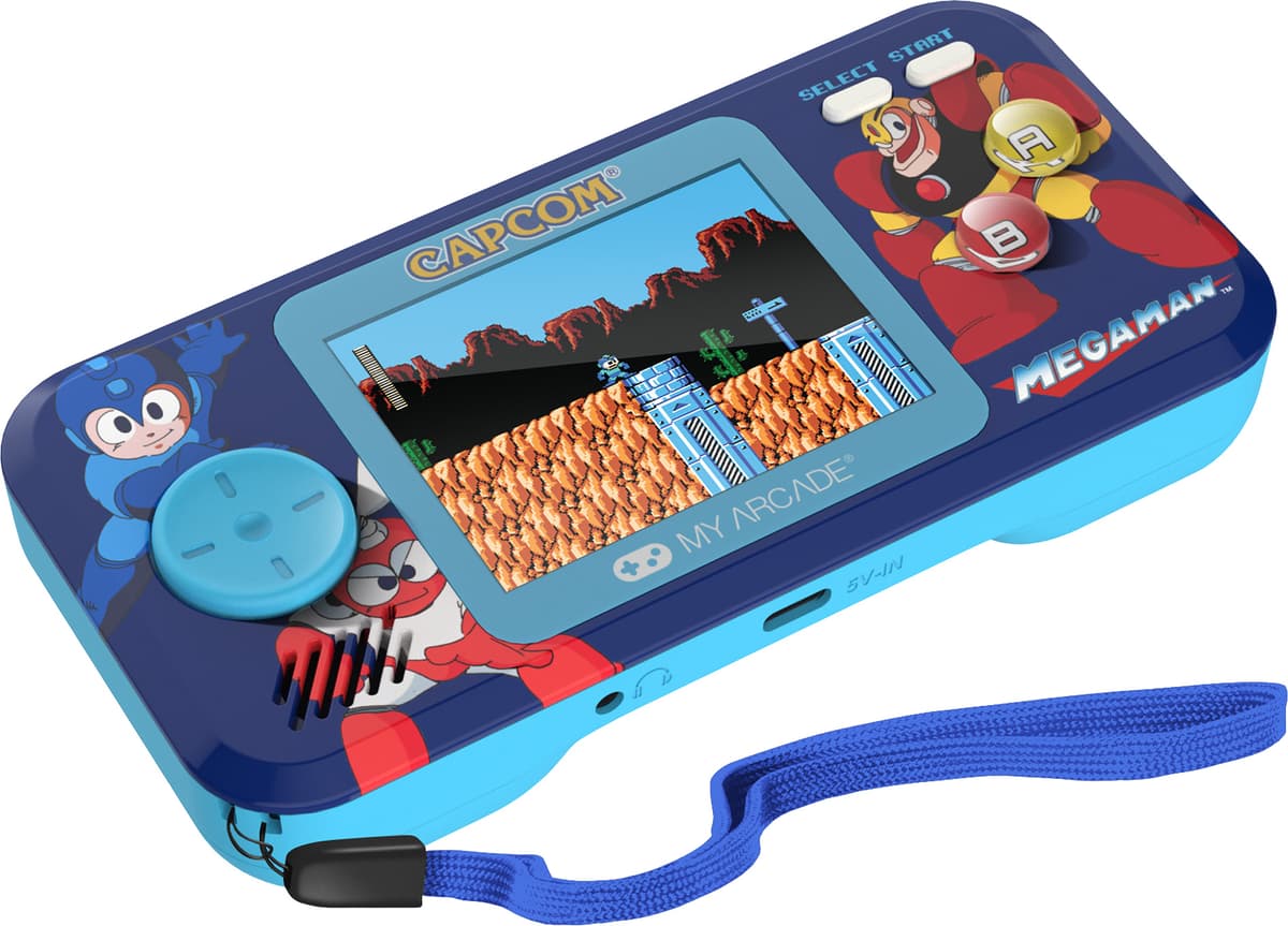 My Arcade Pocket Player Pro Mega Man håndholdt konsoll - Elkjøp