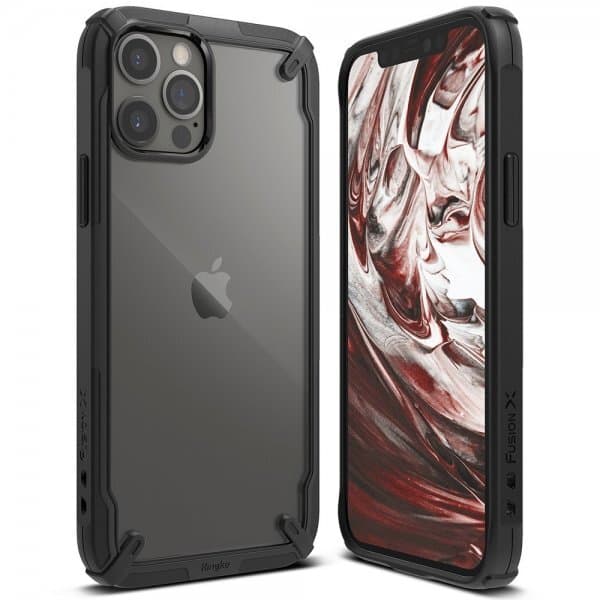 Ringke iPhone 12/iPhone 12 Pro Deksel Fusion X Svart - Elkjøp | Elkjøp