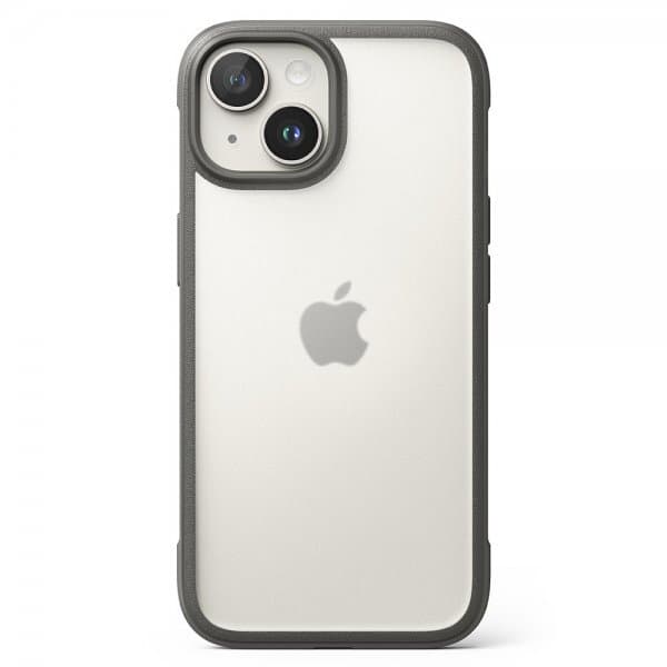 Ringke iPhone 15 Deksel Fusion Bold Matte Gray - Elkjøp