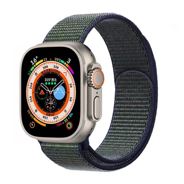 Nylon klokkerem Apple Watch Ultra 2 (49mm) - Midnight fog - Elkjøp | Elkjøp