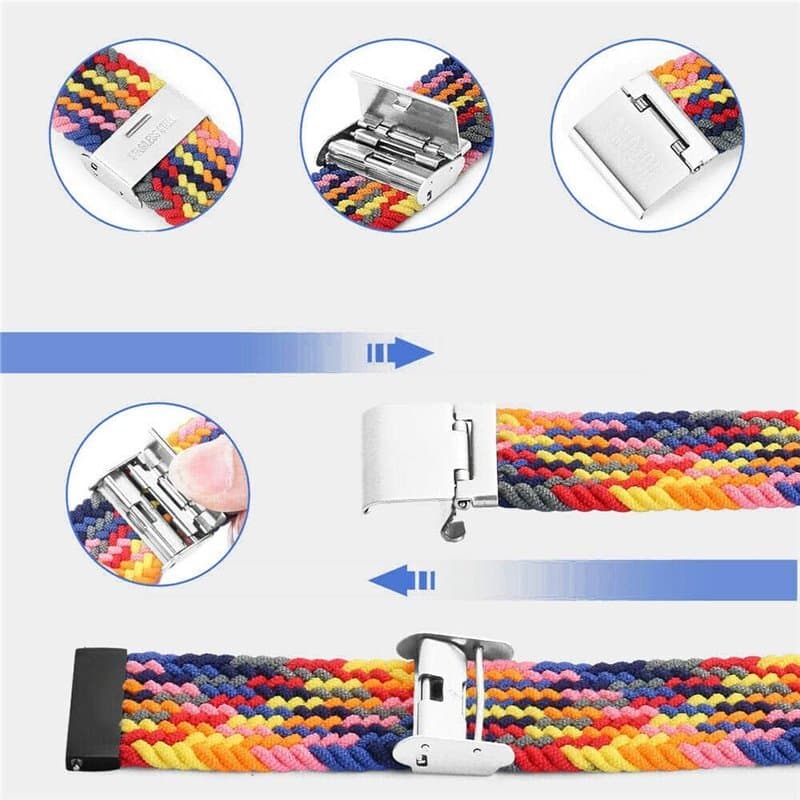 Flettet elastisk klokkereim Samsung Galaxy Watch 6 Classic (47mm) - Ap ...