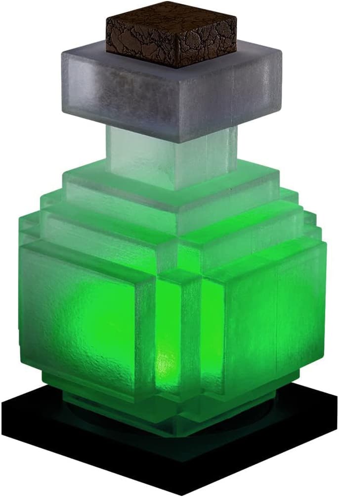 Minecraft Potion Bottle dekorativt lys - Elkjøp