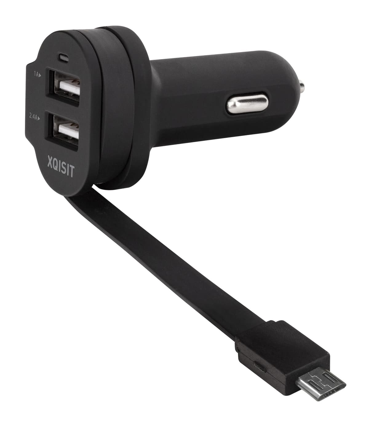 XQISIT Dual billader 6A (mikro USB) - Elkjøp