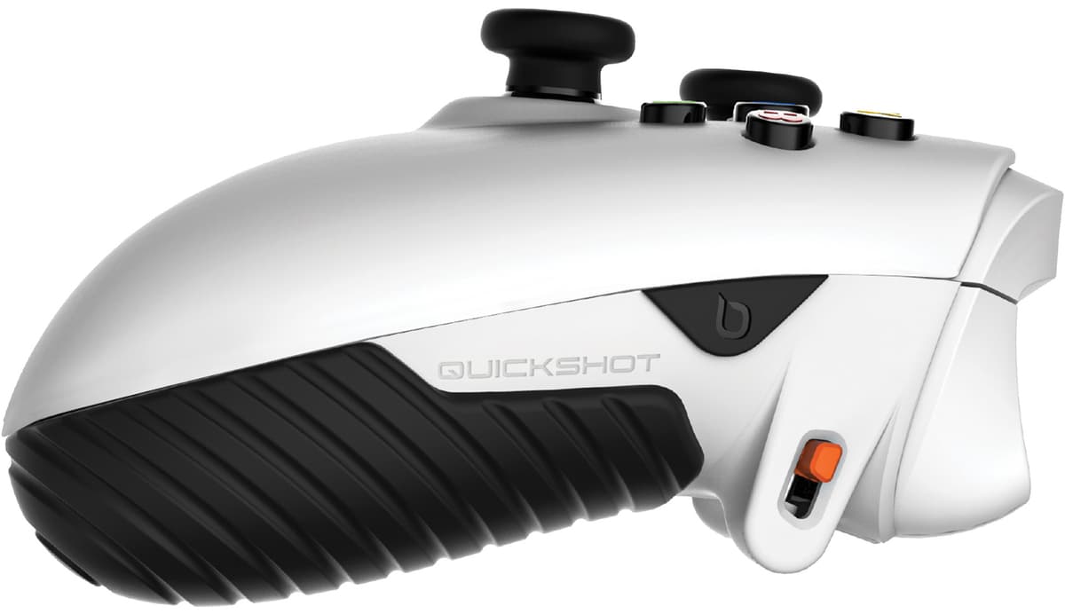 Bionik Quickshot Pro Xbox Series X/S kontrollergrep (sort/hvit) - Elkjøp