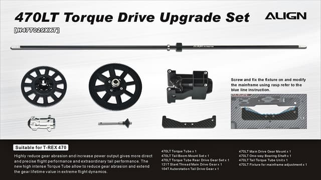 H47T029XXT 470LT Torque Drive Upgrade Set - Elkjøp