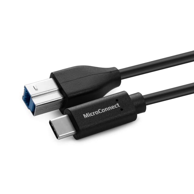 MicroConnect USB-C to USB3.0 B 1m - Elkjøp | Elkjøp