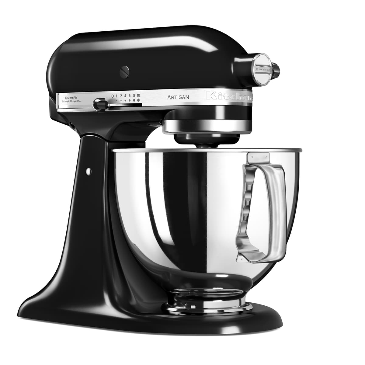 KitchenAid Artisan kjøkkenmaskin 5KSM125EOB (sort) - Elkjøp