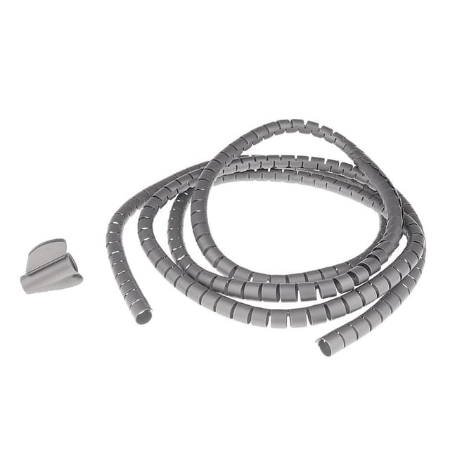 Cable Wrap Cable Management Sleeve 3-pack Harmaa - Gigantti