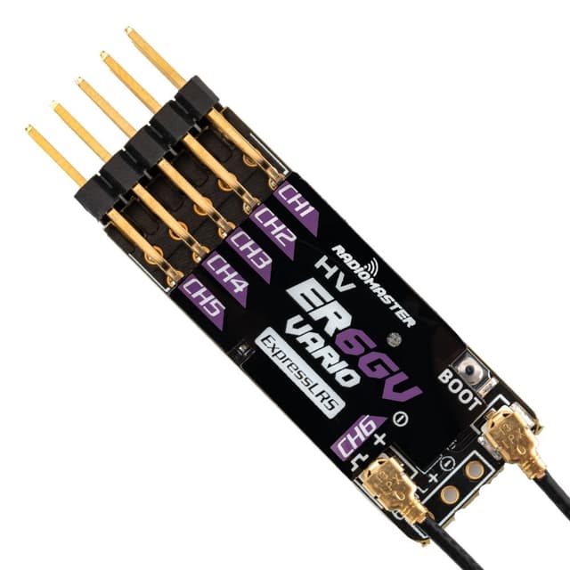 Radiomaster ELRS ER6GV 6ch PWM-mottagare 2.4GHz - Elgiganten