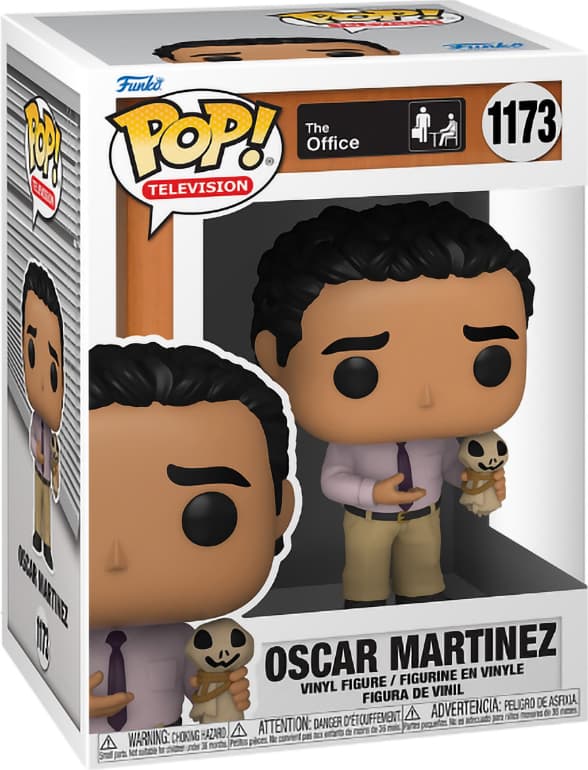 Funko Pop! Vinyl The Office Oscar Martinez figur - Elkjøp