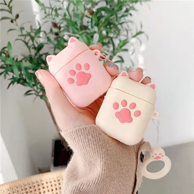 Hörlursskyddsfodral Rosa AirPods 1/2 Generation - Elgiganten
