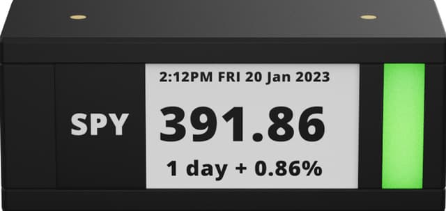 TickrMeter Stock smart display - Elgiganten